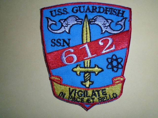 VIETNAM WAR US Navy Submarine USS GUARDFISH SSN-612 Patch £10.87 ...