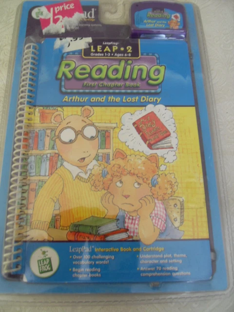 LEAPFROG LEAPPAD INTERACTIVE Book, Arthur & the Lost Diary - NEW SEALED ...
