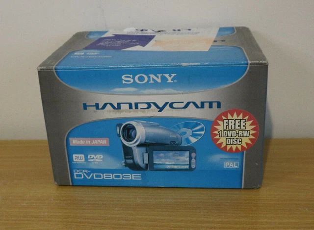 SONY HANDYCAM DVR-DVD803E Camcorder Boxed Mini DVD £135.99 - PicClick UK