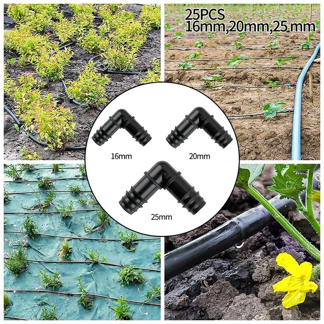 SOLUTION EFFICACE ET efficiente pour tuyaux d' gouttement pack de 25 connecteur EUR 13,24 ...