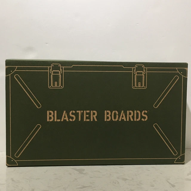 BLASTER BOARDS BUNKER Pack Kids Fort Building Kit Nerf Wars New Open ...