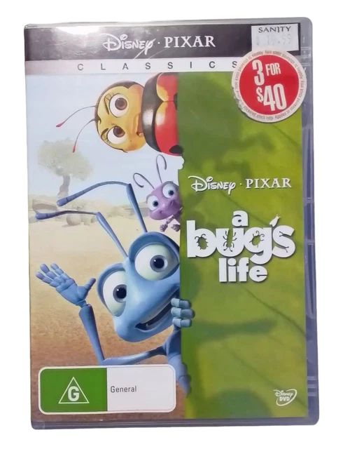 DISNEY PIXAR CLASSICS - A Bug's Life - DVD £1.91 - PicClick UK