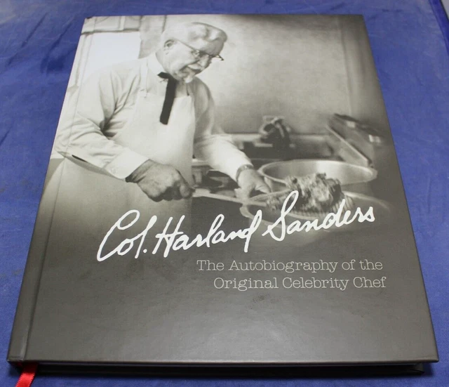 COLONEL HARLAND SANDERS Autobiography Original Chef Cookbook Kentucky ...