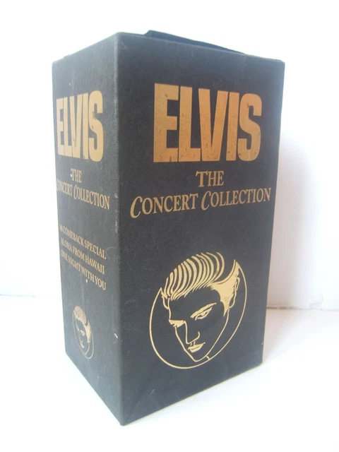 VINTAGE ELVIS PRESLEY The Concert Collection VHS Video Cassette Tape ...