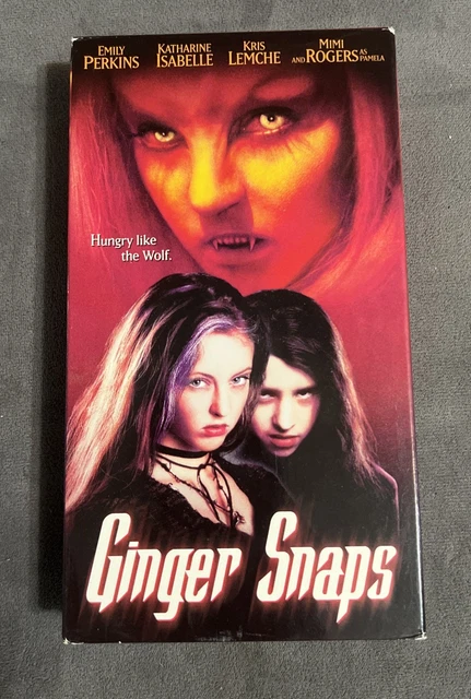 GINGER SNAPS VHS Horror HTF Rare Emily Perkins City Heat OOP ...