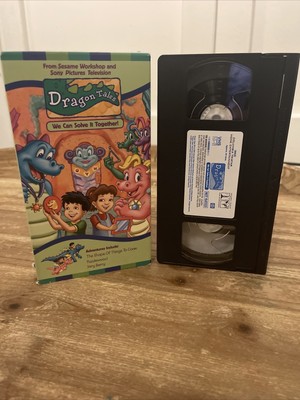 VHS ~ DRAGON Tales-Let 's Play Together ~ Sesame Workshop Sony Pictures ...