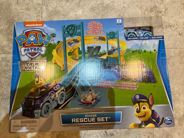 PAW PATROL PLAYSET Chase Rescue Set for Child 4+ £9.99 - PicClick UK