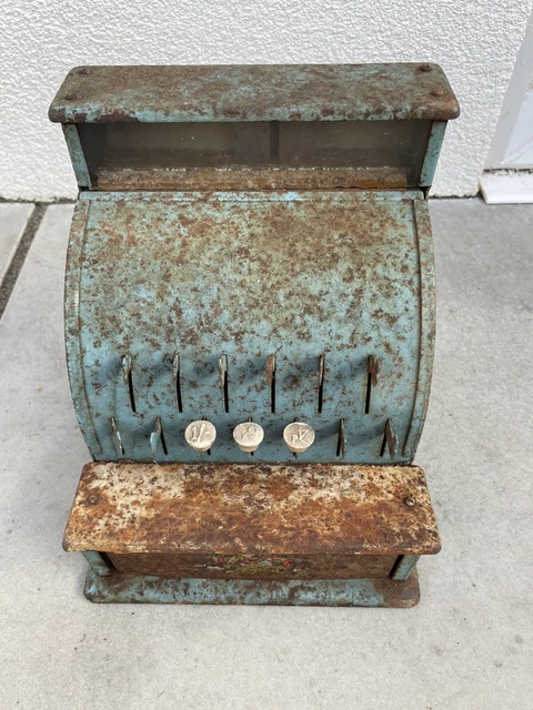 1950`S CODEG CASH Register Till Metal Toy Retro Collectors £16.99 ...