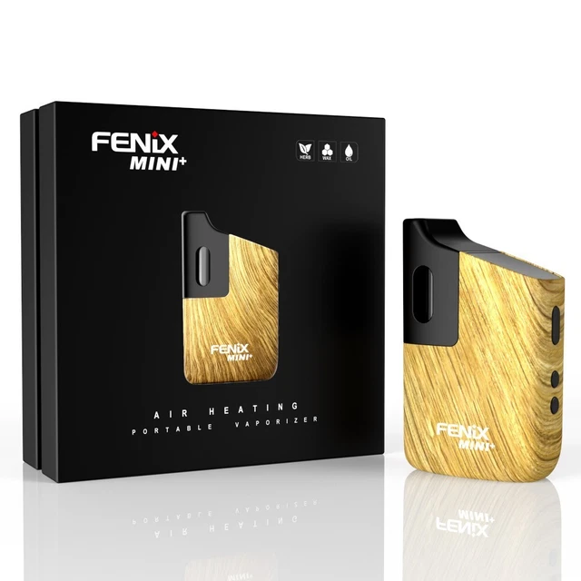 FENIX MINI PLUS Vaporizer *Holzoptik* - für Heilkräuter - USB-C FENiX ...
