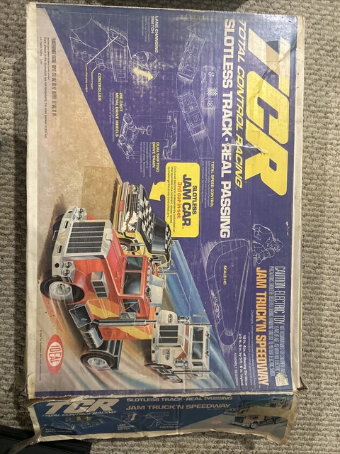 VINTAGE IDEAL TCR TOTAL CONTROL RACING JAM TRUCK'N SPEEDWAY Parts Only ...