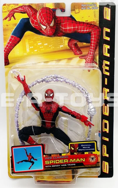 MARVEL'S SPIDER-MAN 2 Toile Escalade Action Figurine Jouet Biz 2004 ...