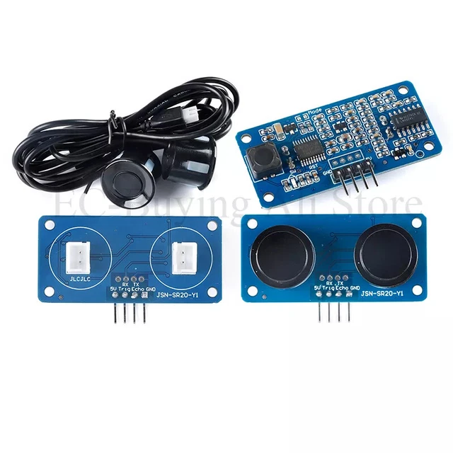 WATERPROOF ULTRASONIC MODULE JSN-SR04T Distance Measuring Transducer ...