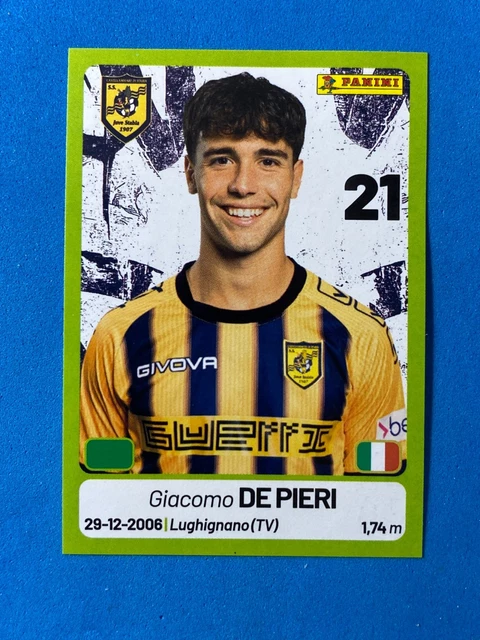 FIGURINE CALCIATORI PANINI BKT 2025-26 2026 n.191 Giacomo De Pieri ...