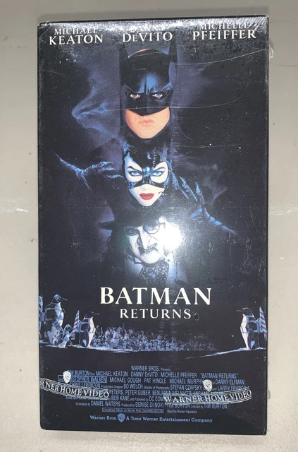 BATMAN RETURNS VHS Brand New Sealed Warner Home Video Michael Keaton ...