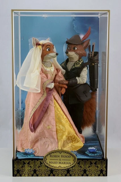 DISNEY DESIGNER COLLECTION Robin Hood & Marian Limited Doll Set - NO ...