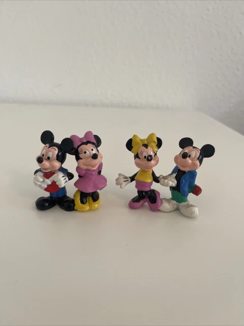 DISNEY APPLAUSE MICKEY Mouse And Minnie Mouse PVC Valentines Day ...
