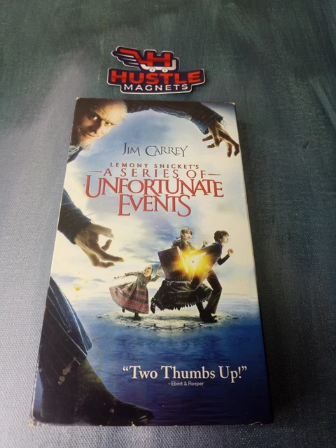 JIM CARREY A Series Of Unfortunate Events VHS Pre Owned £4.68 - PicClick UK