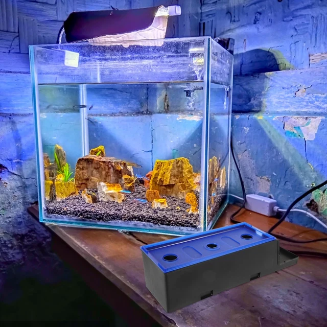 AQUARIUM FILTRATION BOX Purification Aquarium Box Clean Drip Box Filter ...