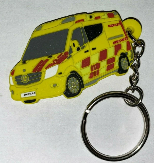 MERCEDES BENZ SPRINTER Profile Ambulance Schlüsselanhänger Keychain NEU ...