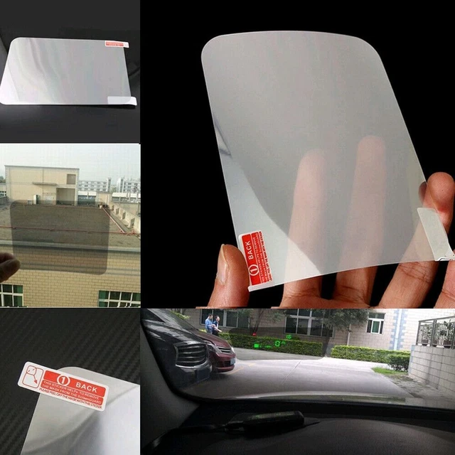 TRANSPARENT HUD DISPLAY Reflective Film Vehicle Car EUR 7,22 - PicClick FR