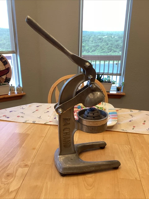 VINTAGE ARTIMETAL RA Chand CAST ALUMINUM MANUAL JUICER Commercial Grade ...