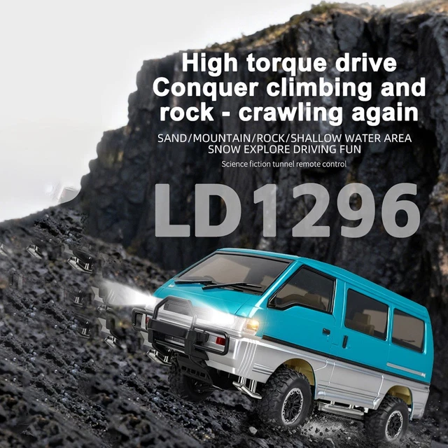 FOR LDRC 1/12 Off Road RC Car LD1296 2Speed Transmission Metal Motor ...