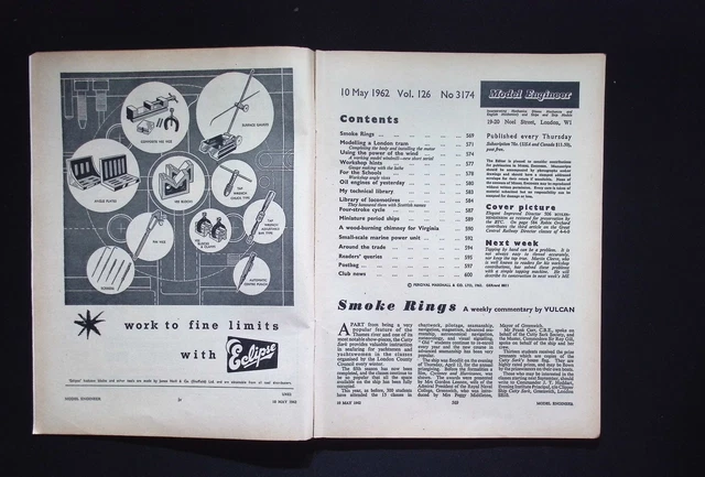 MODEL ENGINEER – Great Central Director Class Locomotives – Vol 126 No ...