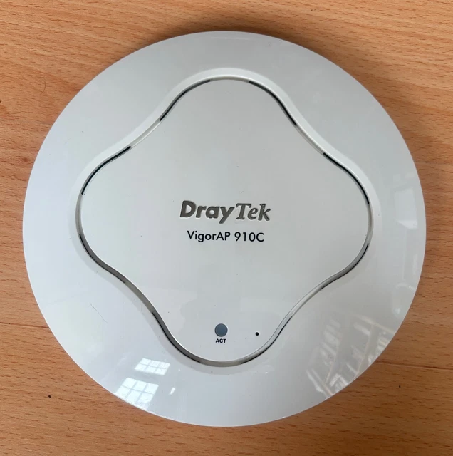 DRAYTEK VIGOR AP910C Wifi wireless access point white PoE AP 910c $55. ...
