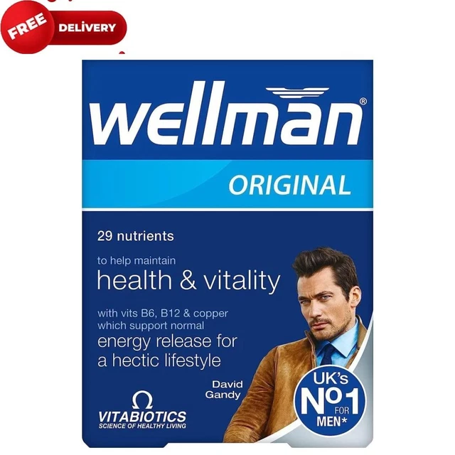 VITABIOTICS WELLMAN ORIGINAL 30-300 Tablets | Nutrient for Health ...