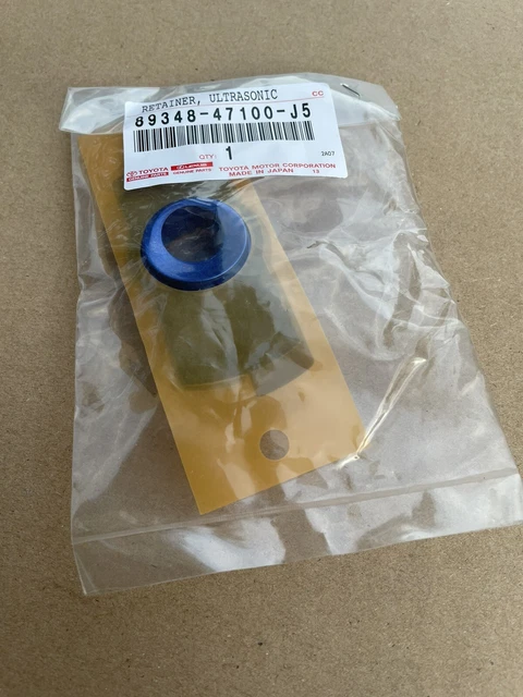 TOYOTA RETAINER ULTRASONIC Sensor Rear Corner Nebula Blue CH-R 89348 ...