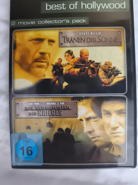 BRUCE WILLIS TRÄNEN der Sonne & Verdammten des Krieges DVD Action ...
