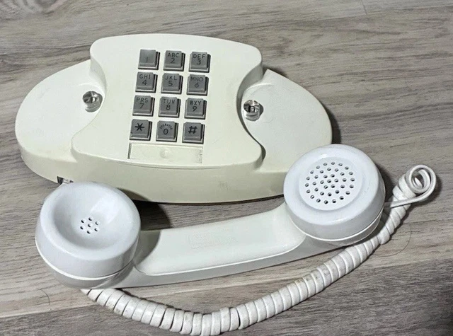 Vintage Classic Western Electric Princess White Push Button Telephone £