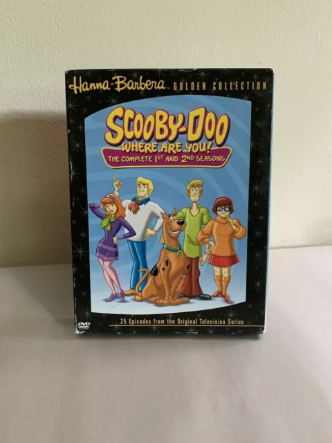 Scooby Doo Where Are You Complete 1st And 2nd Seasons Dvd 4 Disc Set