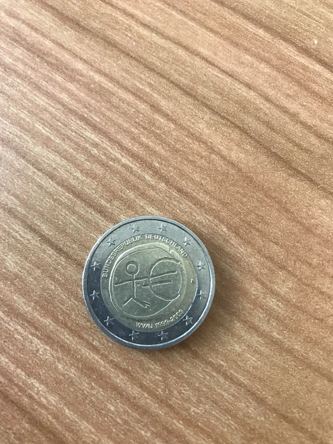 2 EURO MÜNZE Strichmännchen UEM Fehlprägung 1999-2009 selten EUR 200,00 - PicClick DE