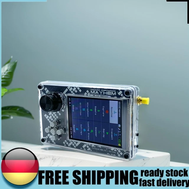 PORTAPACK H2 SDR Software Defined Radio with Antenna for World Map GPS ...