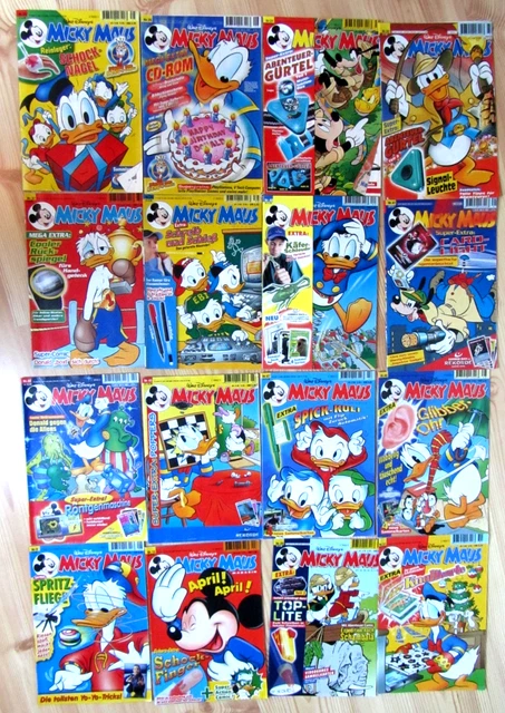 MICKY MAUS Hefte Konvolut ★ 16 Hefte aus dem Jahr 1999 ★ sehr guter ...
