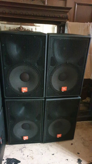 JBL M PRO SERIES speakers 15 Inch Tops / Mids. 4 Available £516.72 ...
