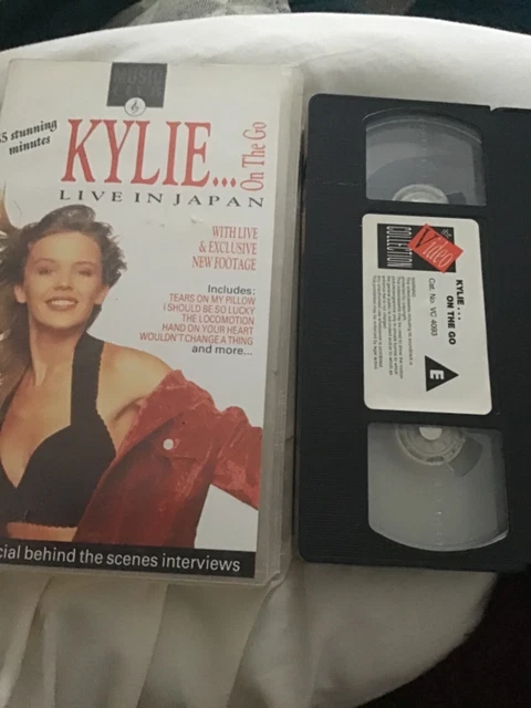KYLIE..ON THE GO - Live In Japan (VHS/SH, 1991) vhs vhs. £21.55 ...