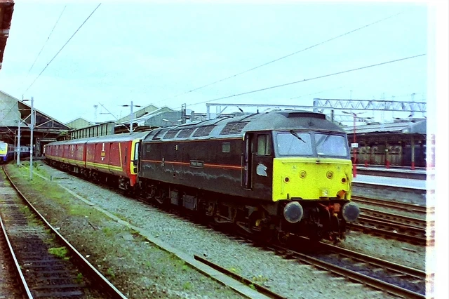 35MM RAILWAY COLOUR Negative Class 47 799 at Crewe £1.95 - PicClick UK