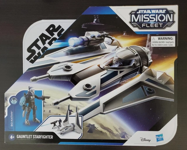 STAR WARS MISSION Fleet Bo-Katan & Gauntlet Starfighter The Mandalorian ...