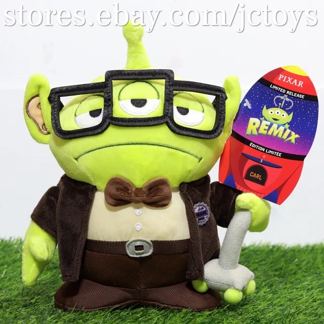 DISNEY STORE TOY Story Alien Pixar Remix Plush – Carl Fredricksen – 8 1 ...