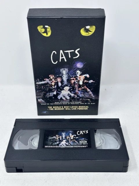CATS! THE MUSICAL - VHS Tape From 1998, In Cardboard Case £5.92 ...