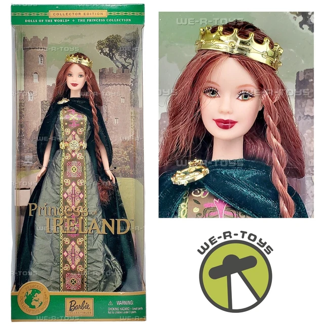 PRINCESS OF IRELAND Dolls of the World Barbie Doll 2001 Mattel 53367 ...