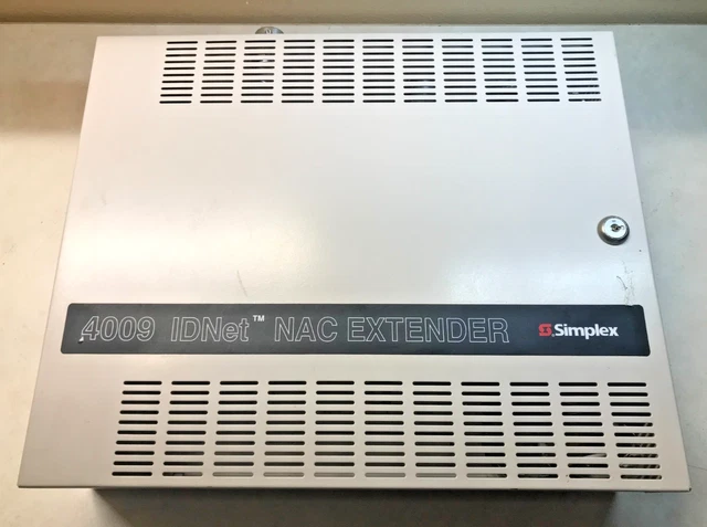 SIMPLEX 4009-9201 IDNET NAC Extender Fire Alarm Panel $89.99 - PicClick