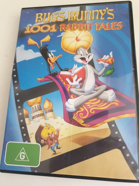 LOONEY TUNES BUGS Bunny's 1001 Rabbit Tales DVD Region 4 $40.00 ...