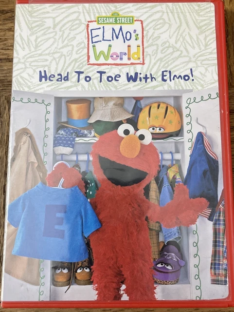 SESAME STREET ELMOS World Head To Toe With Elmo DVD $38.40 - PicClick AU