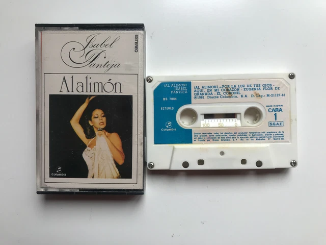 ISABEL PANTOJA AL Alimon Cinta Cassette Tape Columbia 1981 £13.74 ...