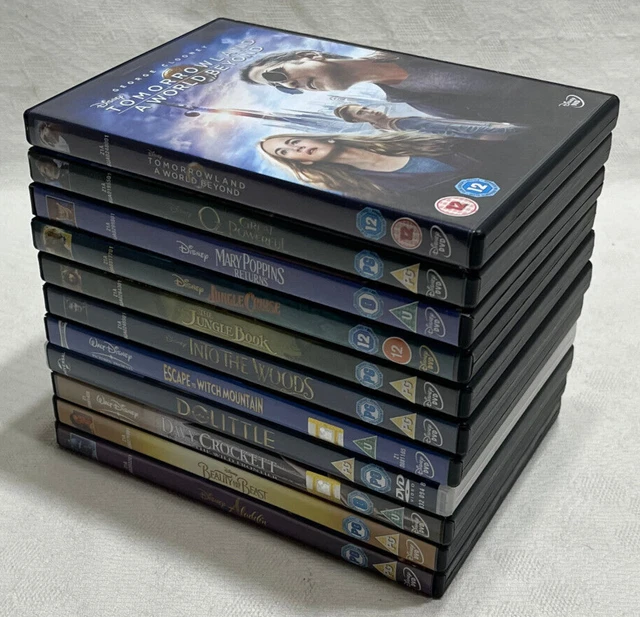 11 X DISNEY LIVE ACTION FILMS : DVD Collection, Bundle, Job Lot Set ...