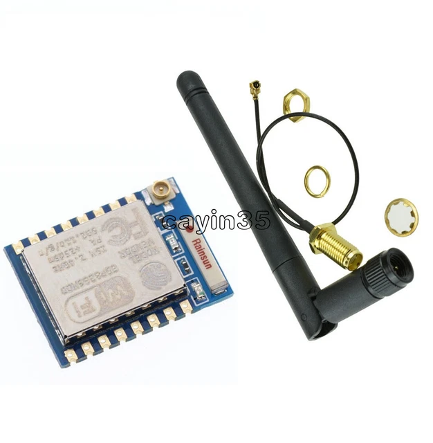 Esp8266 Wifi ESP8266 ESP-07 WiFi Module + Adapter Plate - Remote For ...