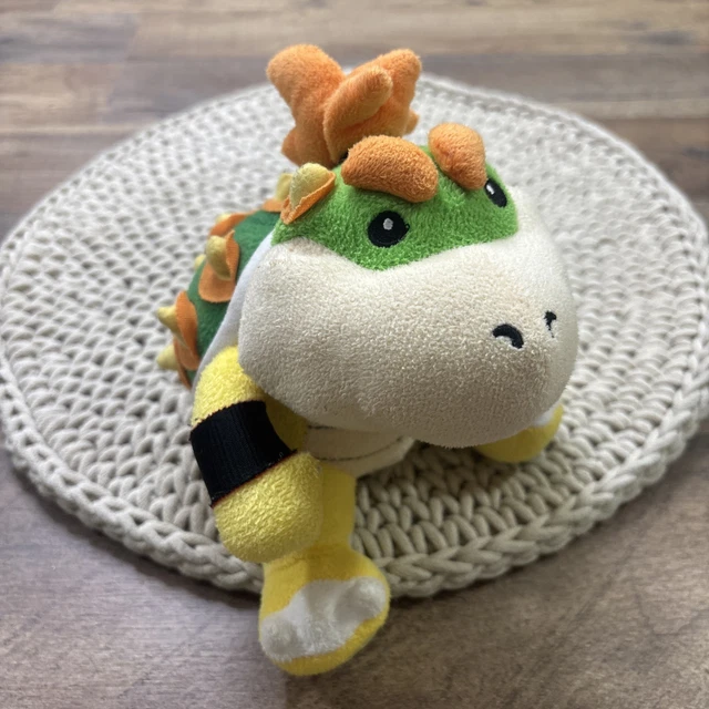 NINTENDO SUPER MARIO Brothers Bowser Jr Plush 6” Stuffed Toy **READ** £ ...